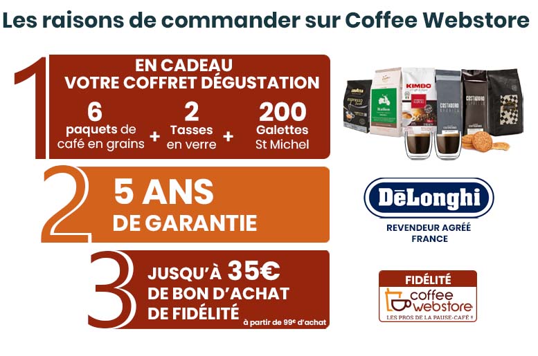 Delonghi Eletta Explore ECAM 450.65.G Garantie 3 ans + Cadeaux - Coffee Webstore